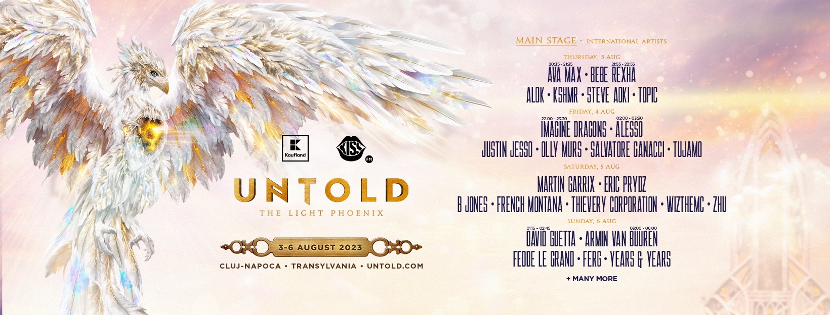 UNTOLD Festival Unveils Daily Lineup - Cluj XYZ